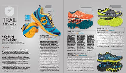 Fall 2013 Shoe Guide Sneak Peek - Trail Runner Magazine