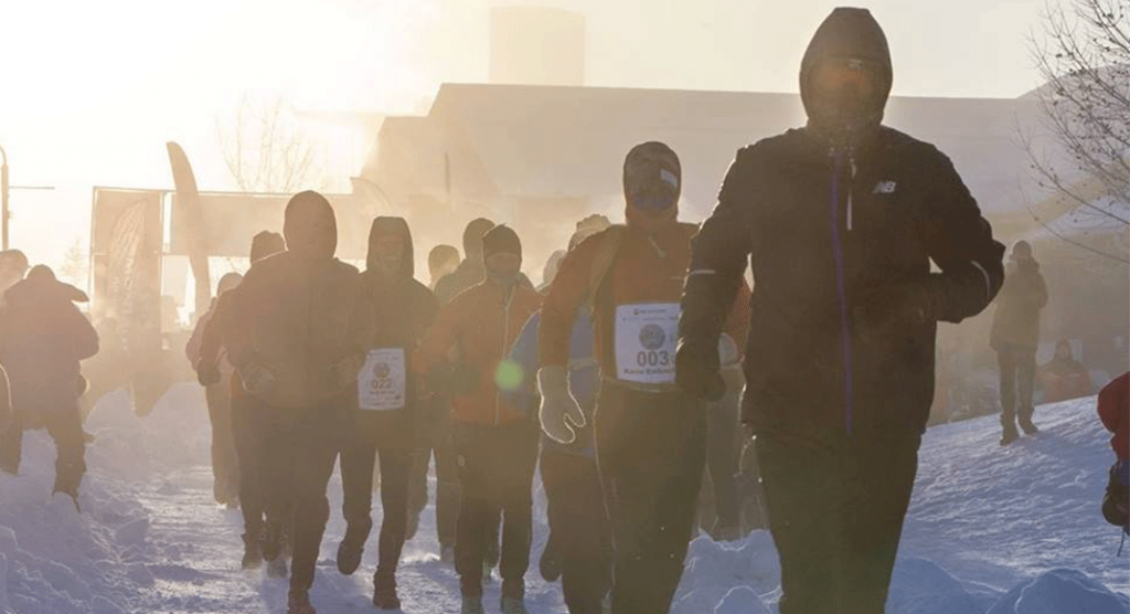 Running, and Winning, One of the Coldest Races of the Season - Trail ...