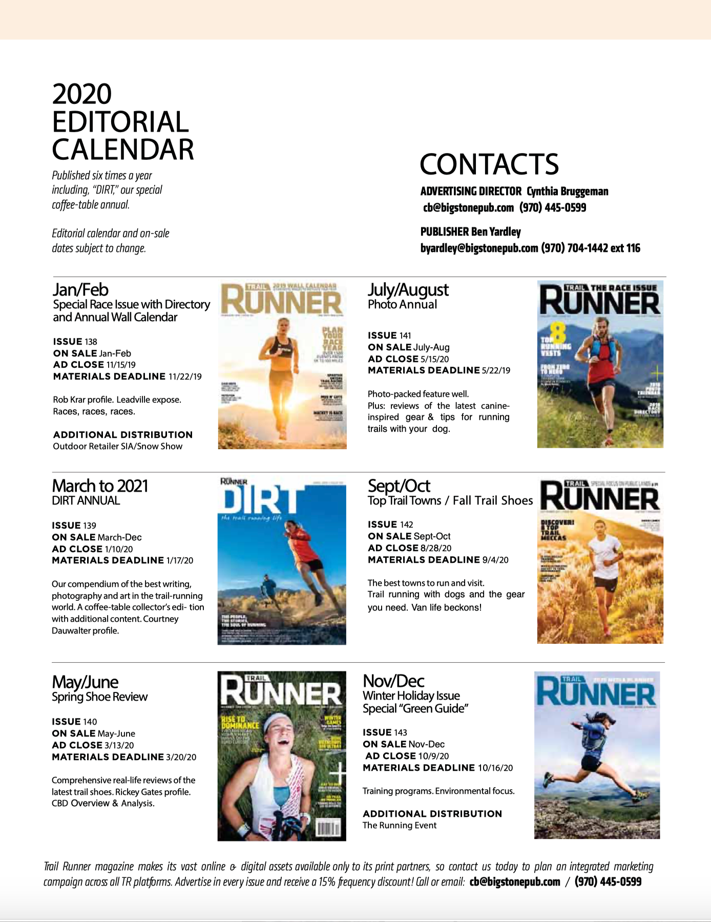 Advertise - Trail Runner Magazine