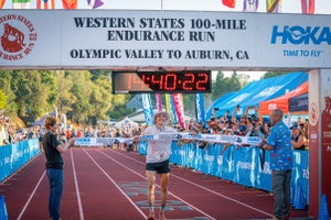 Courtney Dauwalter Runs to New Western States 100 Course Record - Trail ...